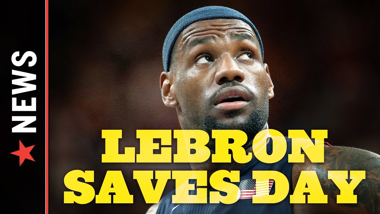 LeBron James' Late-Game Heroics Help Team USA Narrowly Escape Lithuania ...