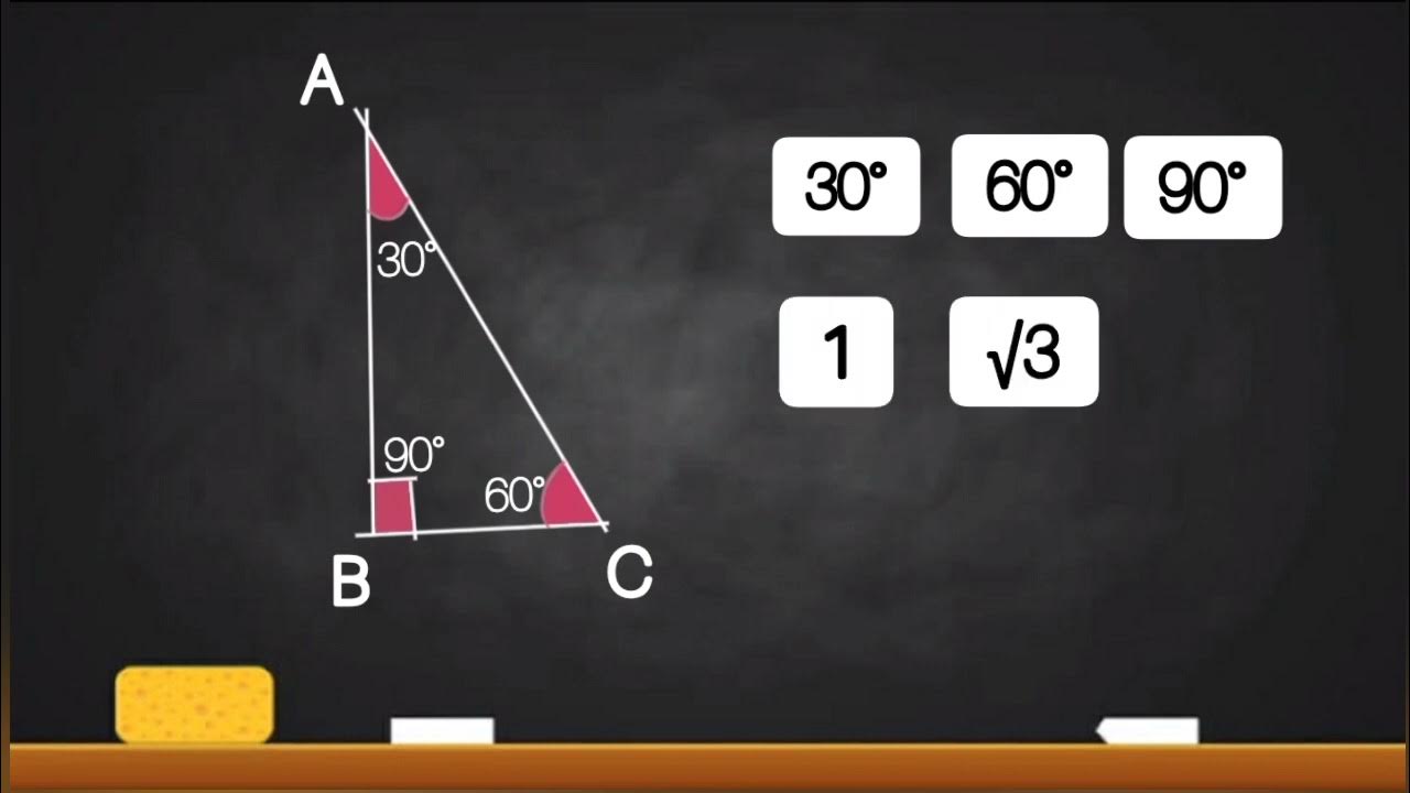 Ratio of angles and sides of a right angle tirangle - YouTube
