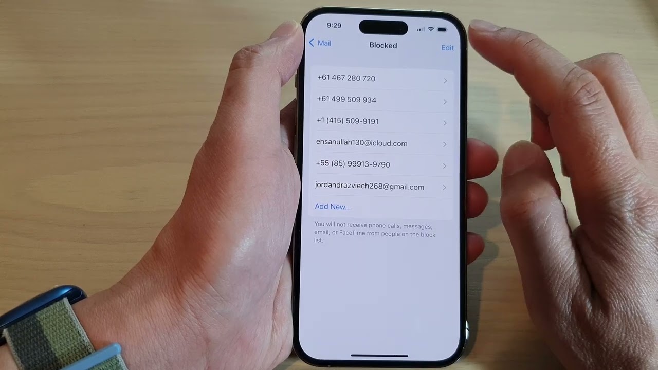 iPhone 14's/14 Pro Max: How to View Contacts/Email Addresses That You ...