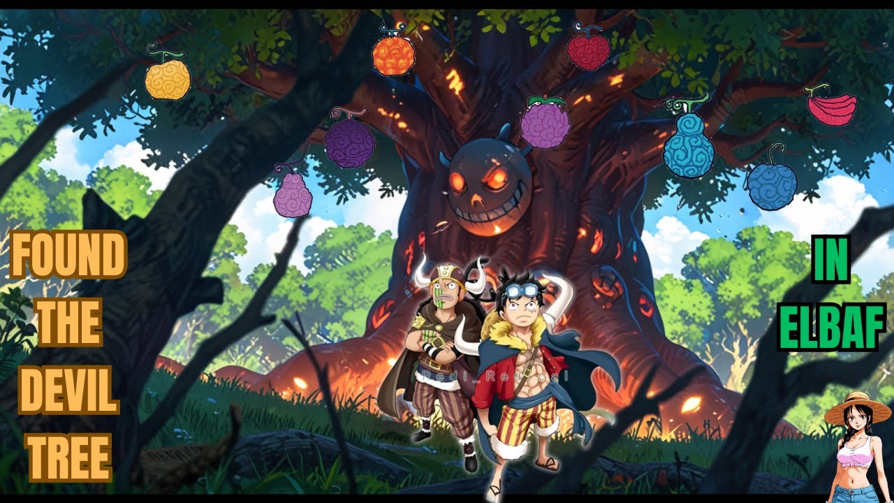 Elbaf's Adam Tree - Luffy finds the devil tree growing in Elbaf? - YouTube