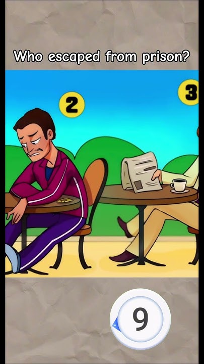 Who escaped from prison? #riddle #riddleoftheday #riddles #enigma #riddleswithanswers #intuition ...