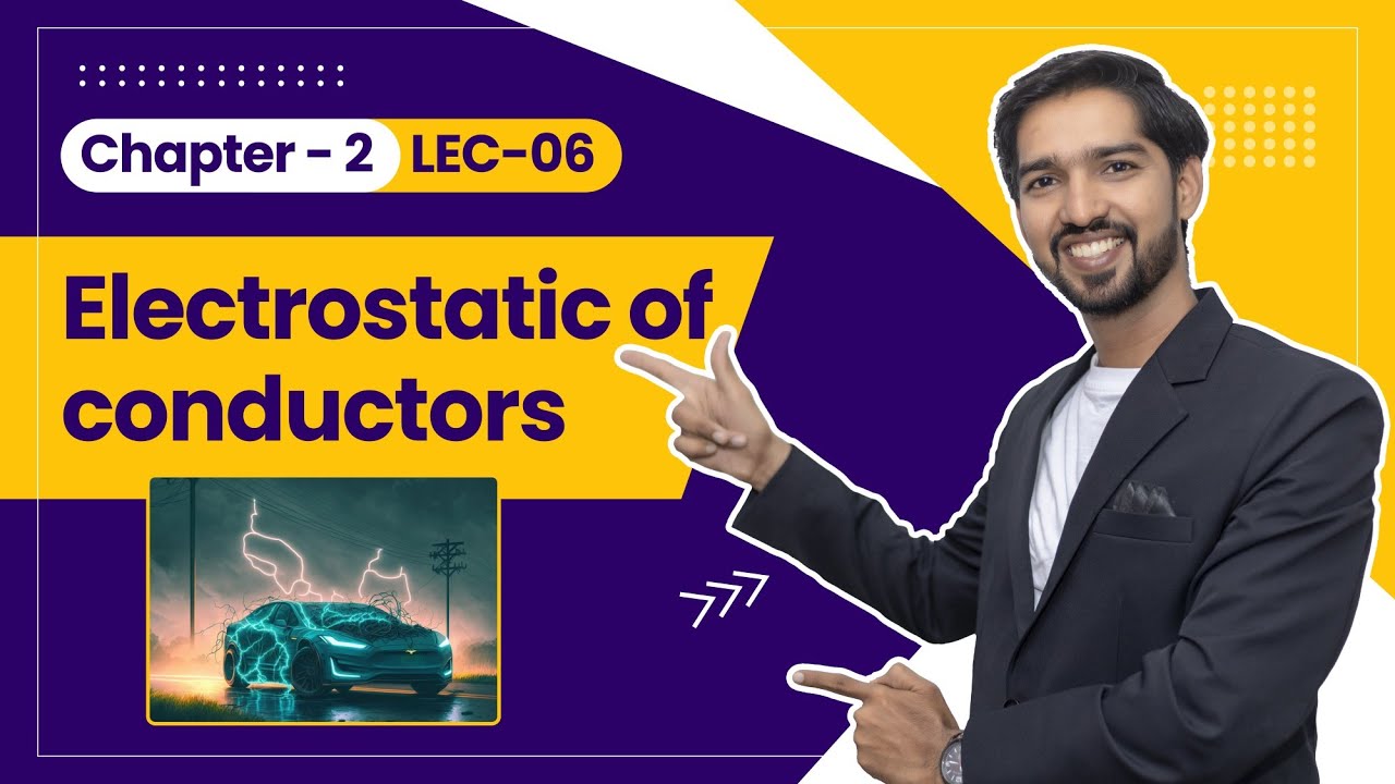 Electrostatics Of Conductors Lec - 06 |JEE | NEET | NCERT | CBSE | GS Physics - YouTube
