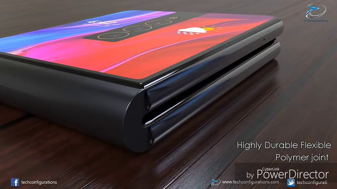 Xiaomi Mi Mix Flex Introduction Concept, the Foldable Triple Camera ...