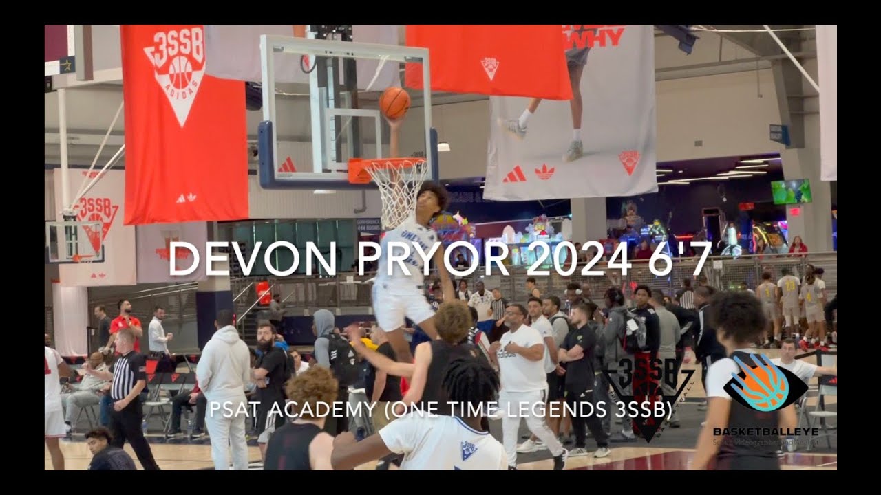 Devon Pryor 2024 6'7 PSAT Academy OneTime Legends 3SSB (University of ...