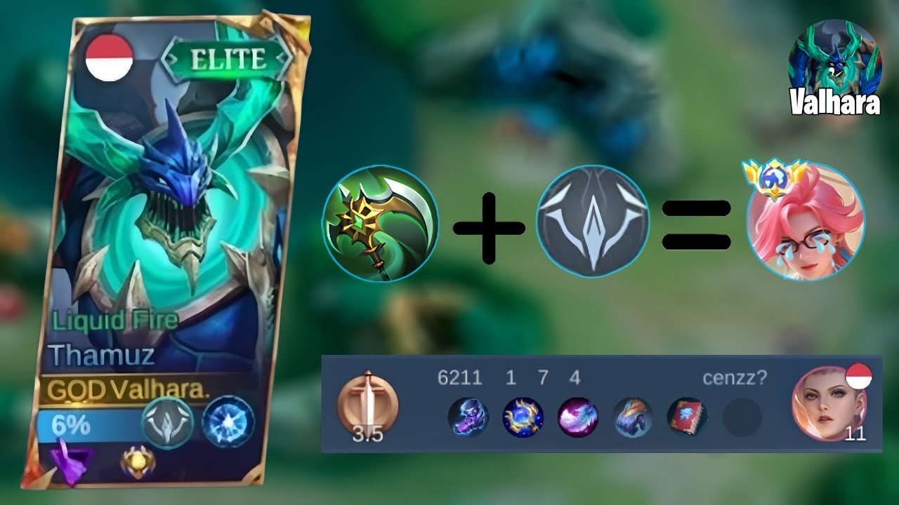 CARA MELAWAN SILVANA BIAR MENANG GOLD DAN EXP‼️DAN BUILD EMBLEM THAMUZ ...