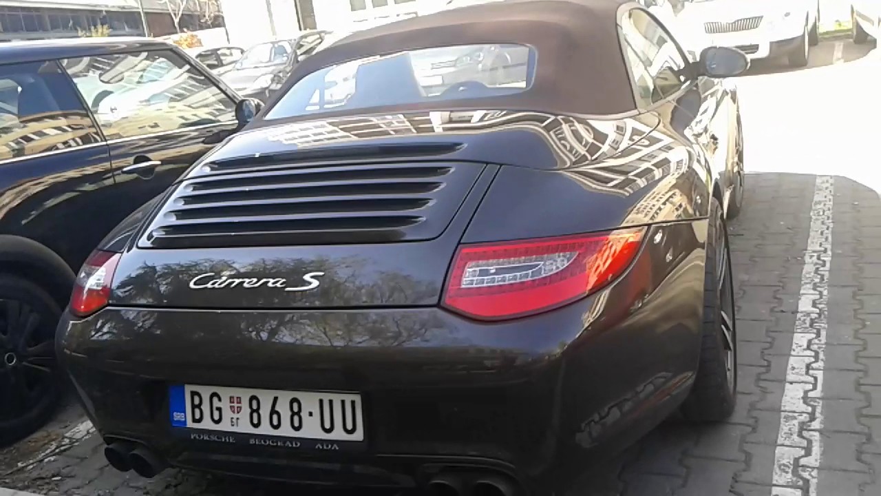 Porsche CarreraS in Novi Sad - YouTube