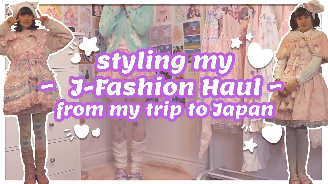 ️ Styling the J-Fashion I bought on my trip to Japan~ ️ - YouTube