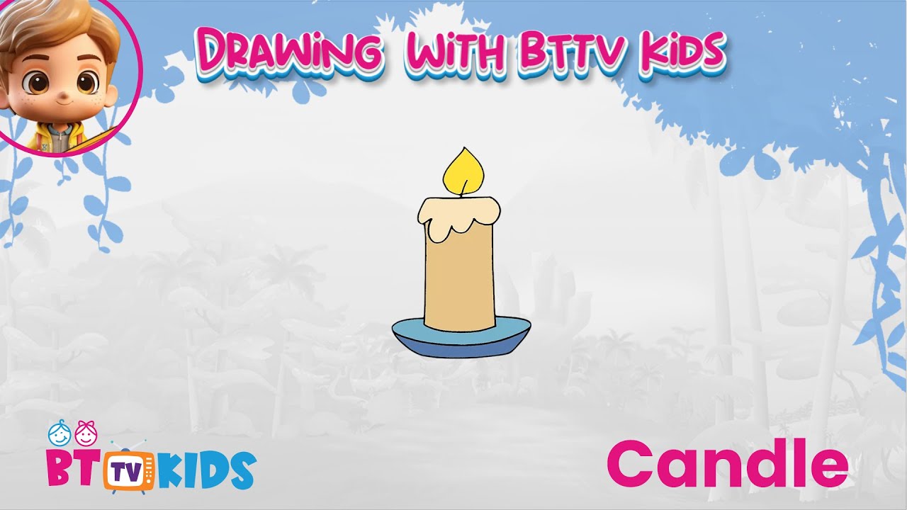 Mastering Candle Drawing: A Beginner's Guide to Captivating Flames on ...