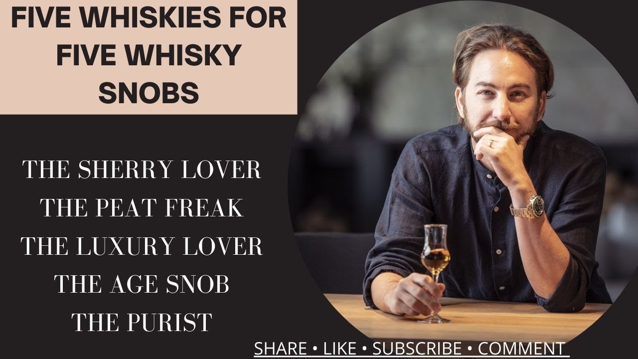 5 Whiskies for 5 whisky snobs! - YouTube