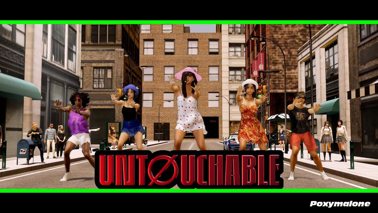 - Untouchable (ITZY)- 3D Animation Dance Cover Poxymalone - YouTube