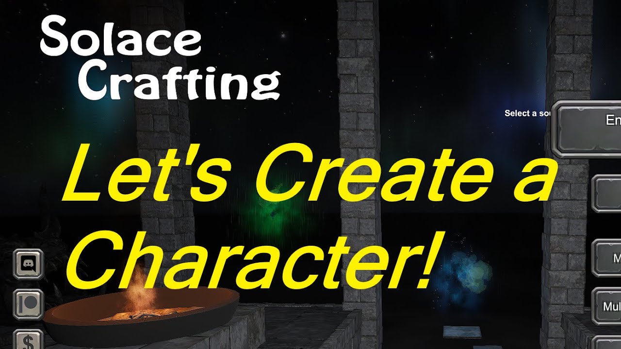 Solace Crafting - Character Creation Guide - YouTube