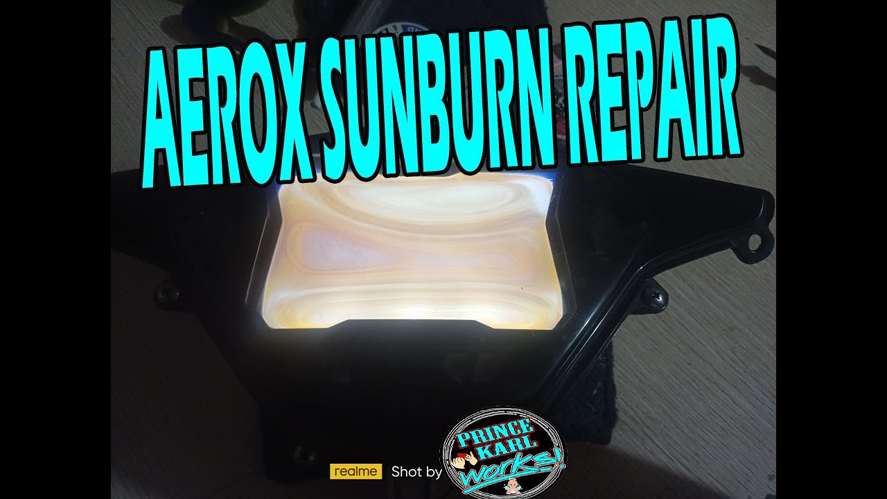 Aerox Sunburn Repair - YouTube