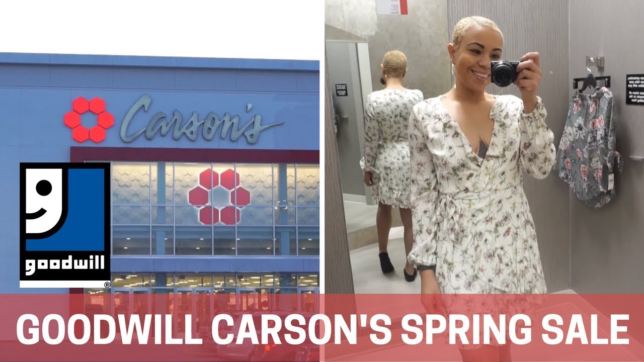 Goodwill Carson's Sale 2018: Donate & Shop Spring Trends! | PAIGE ...