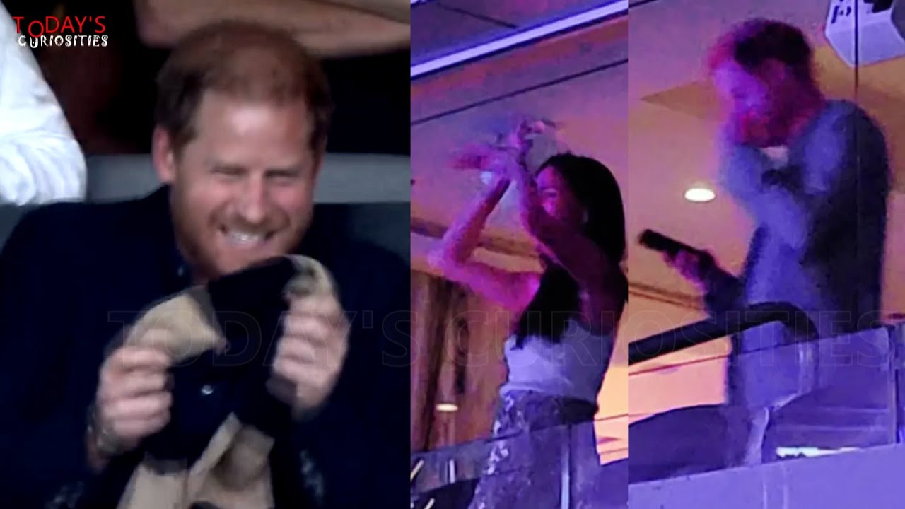 Prince Harry looks 'miserable' with Meghan but when alone looks happy ...