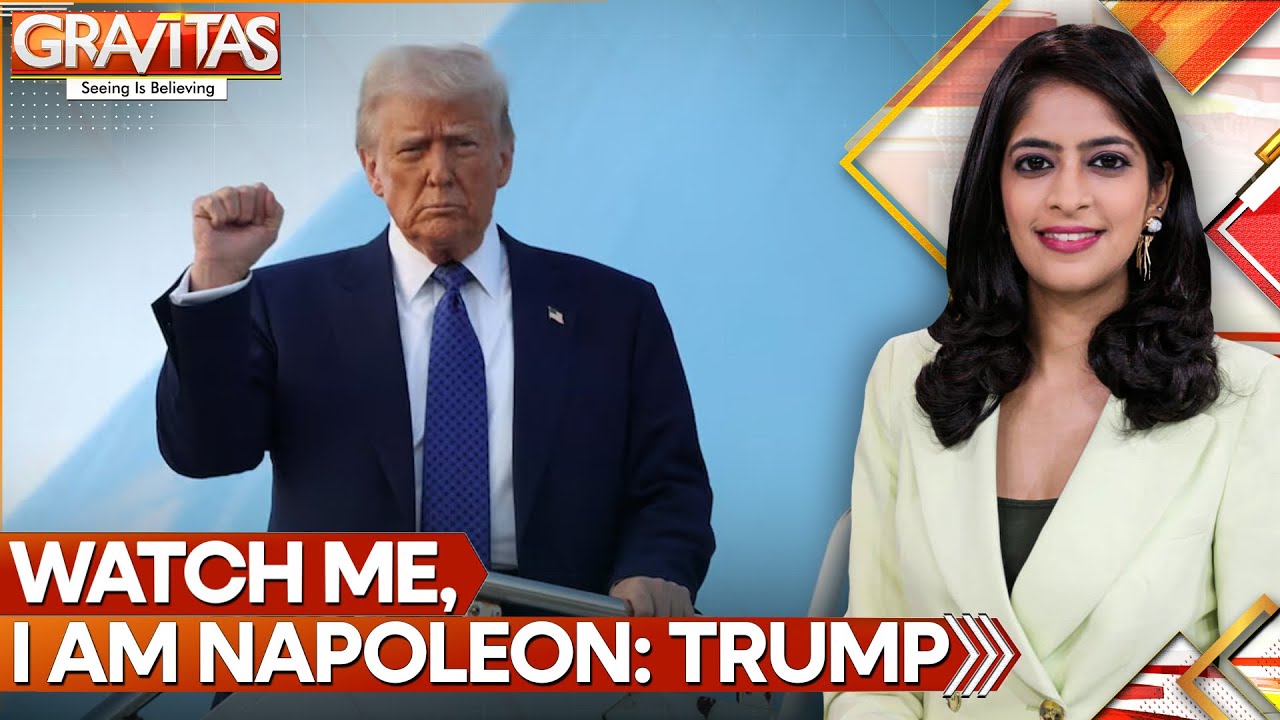 Trump's Post Quoting Napoleon Stirs Debate | GRAVITAS | World News ...