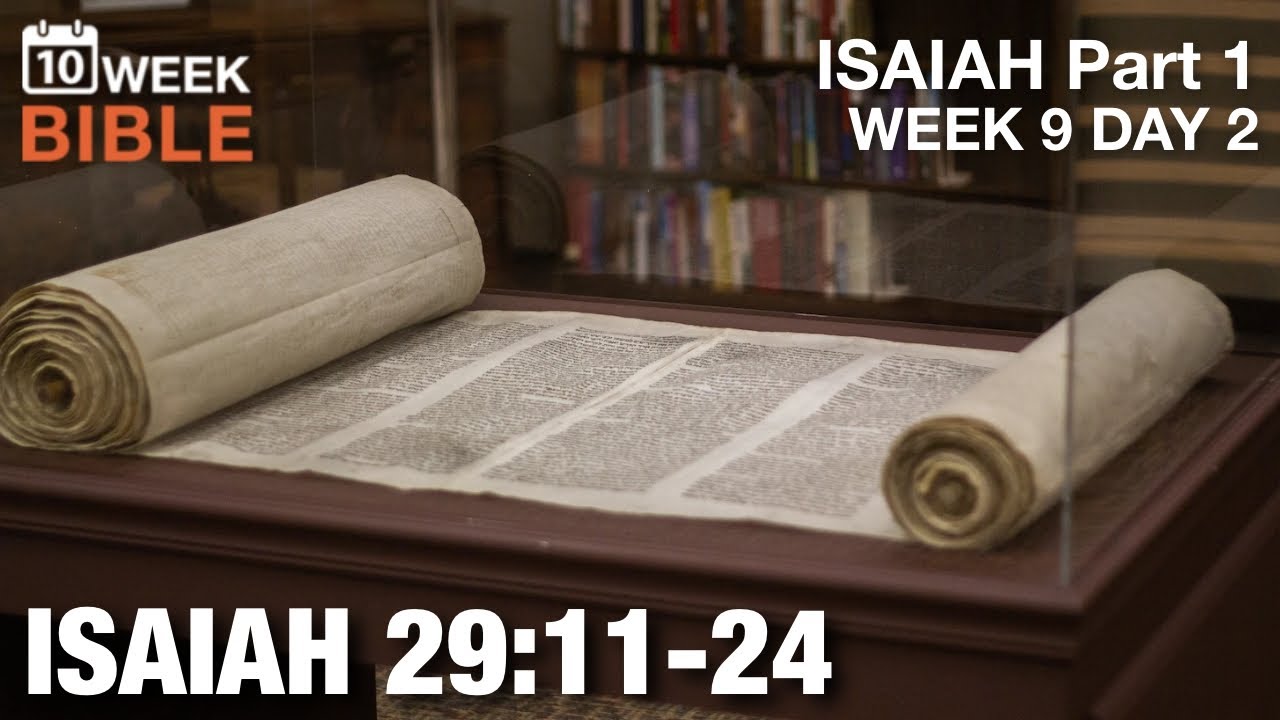 Sealed in a Scroll | Isaiah 29:11-24 | Week 9 Day 2 Study of Isaiah ...
