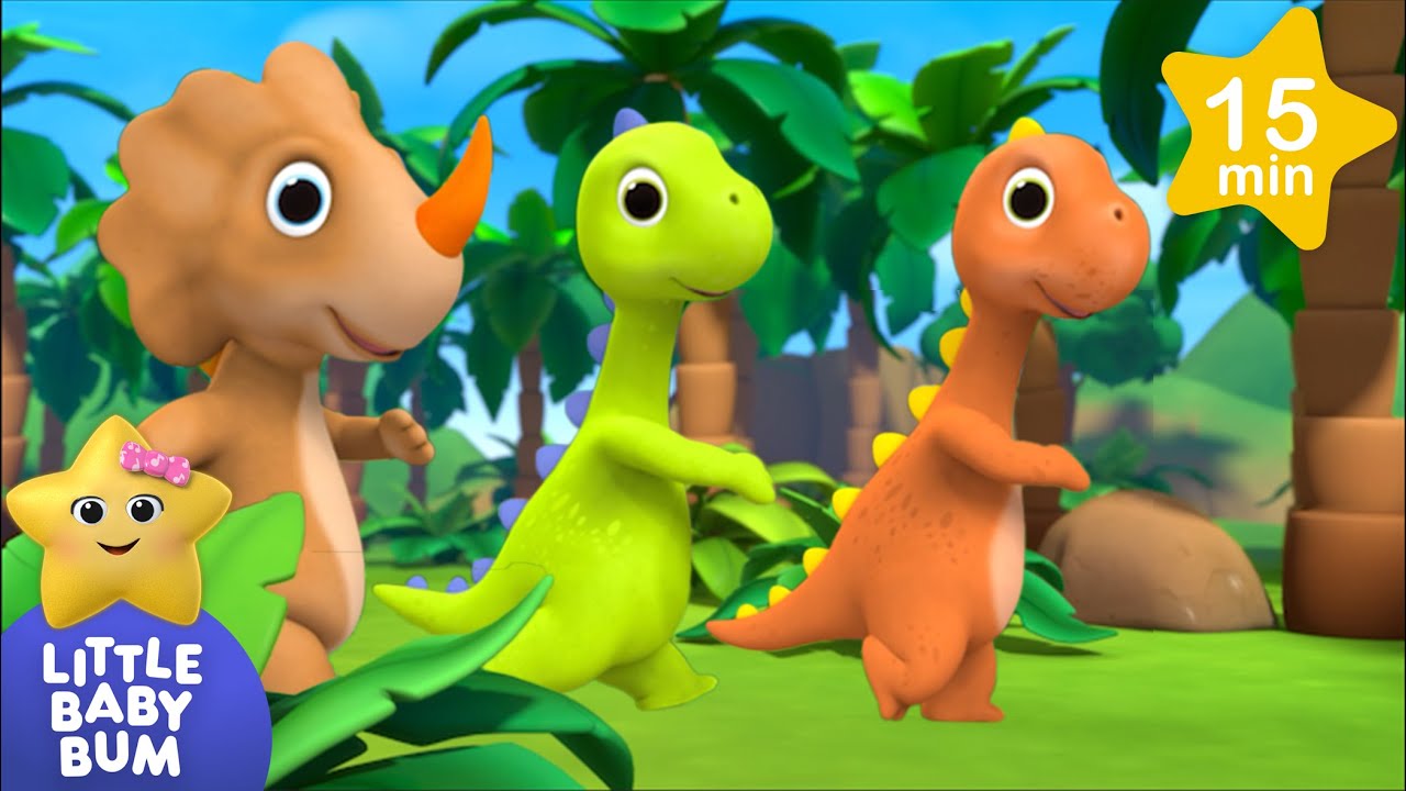 10 Little Dinosaurs! | Little Baby Bum Nursery Rhymes - YouTube