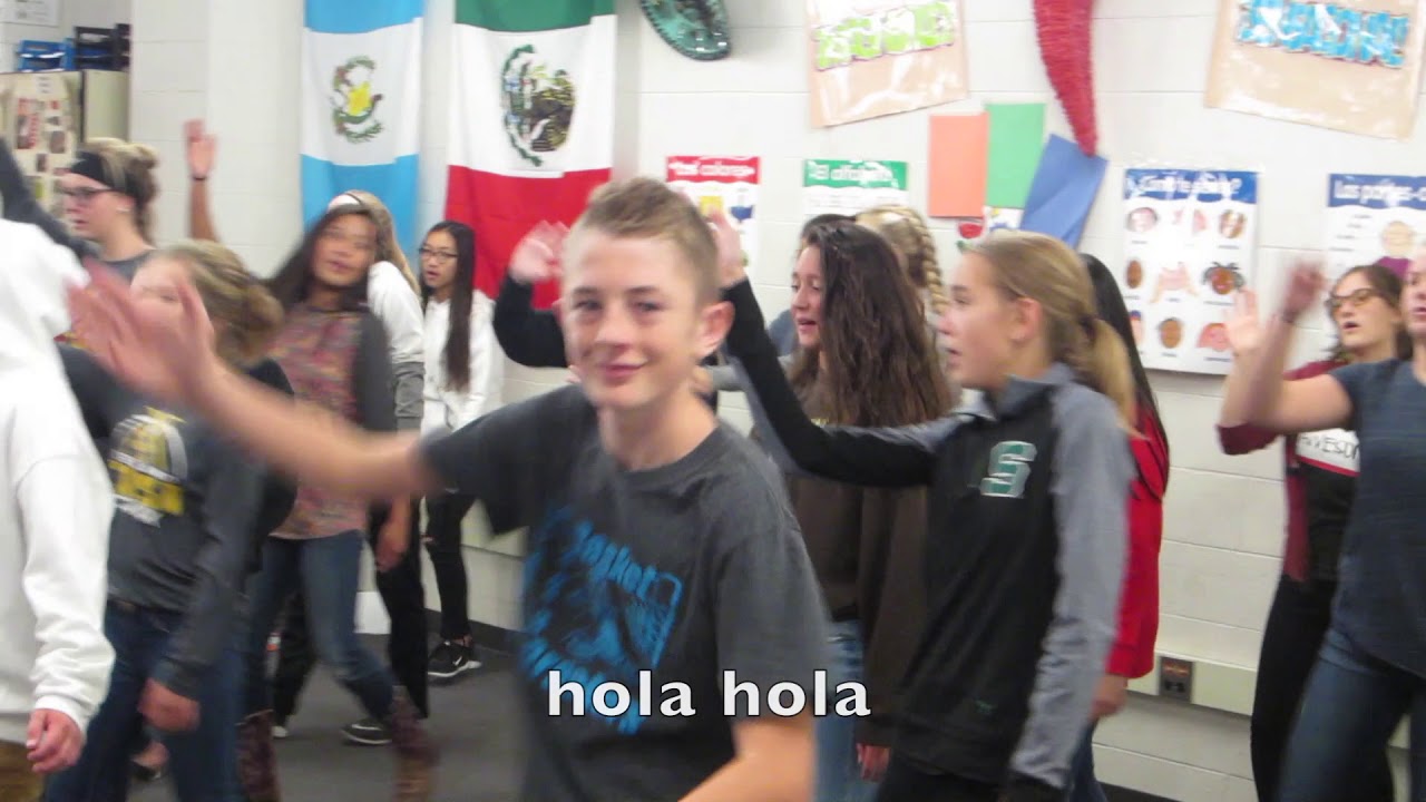 Levántense Music Video (Spanish Classroom Commands Rap) - YouTube