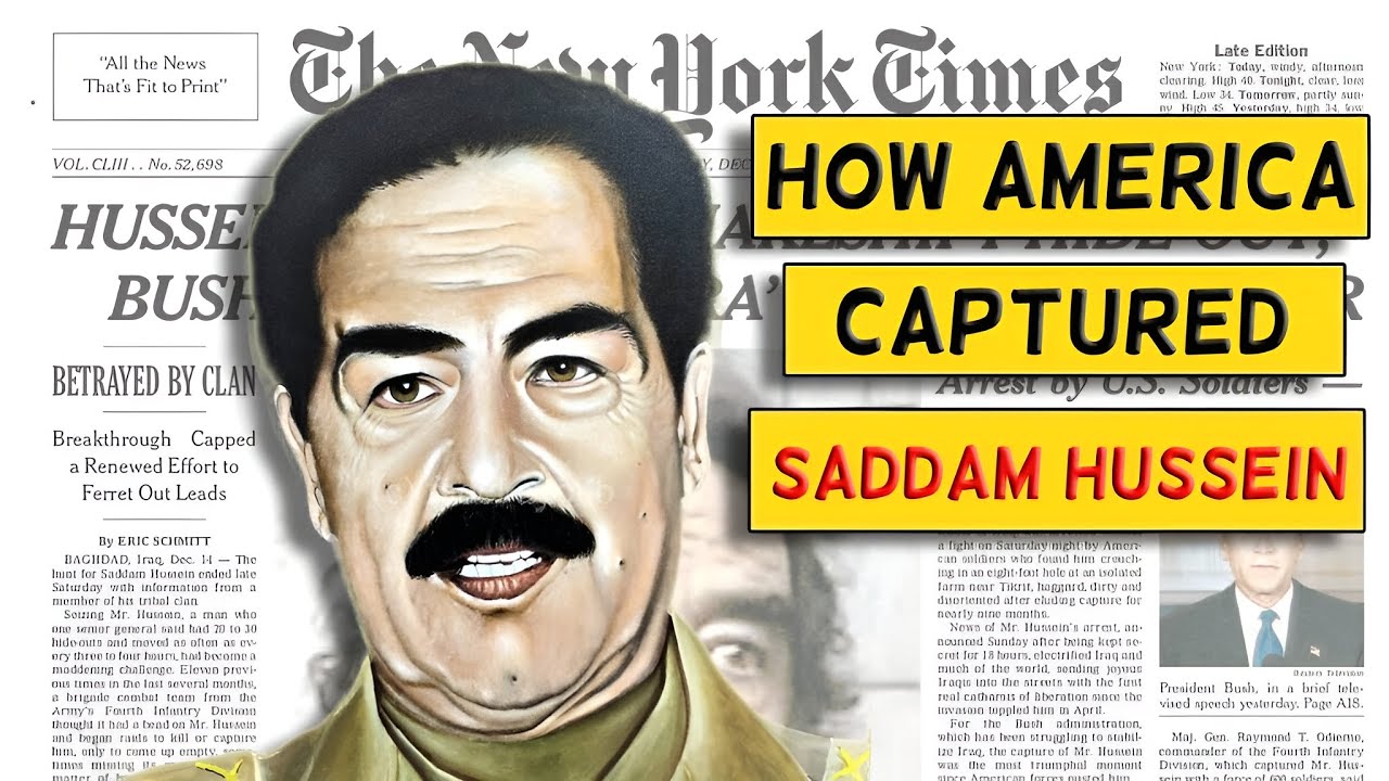 The Insane Story of Saddam Hussein's Capture - YouTube