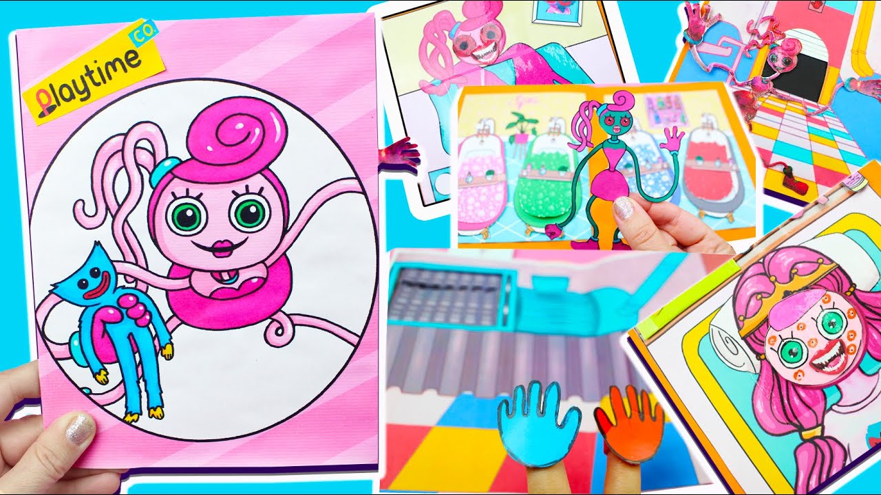 Игровая Книга Mommy Long Legs История Дробилка Поппи ПлейТайм своими