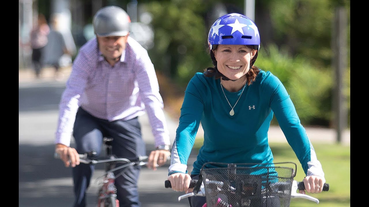 Bike challenge gets people pedalling - YouTube