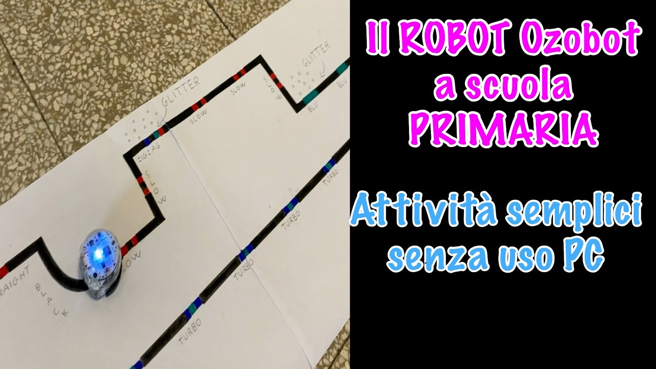 Coding e robotica a scuola primaria. Attività semplici senza PC: la programmazione - YouTube
