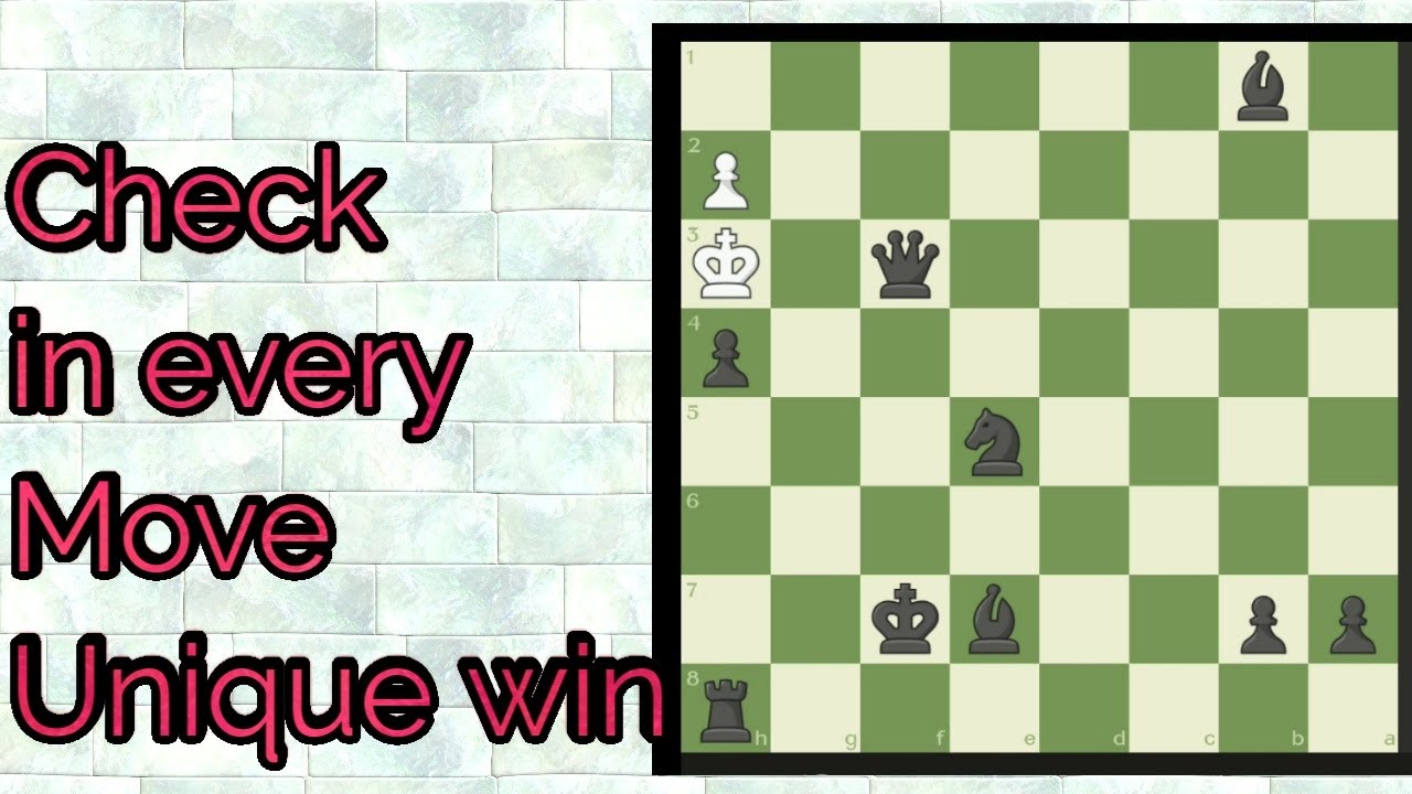 Check in every move, Easy checkmate 😂🙆‍♂️ - YouTube