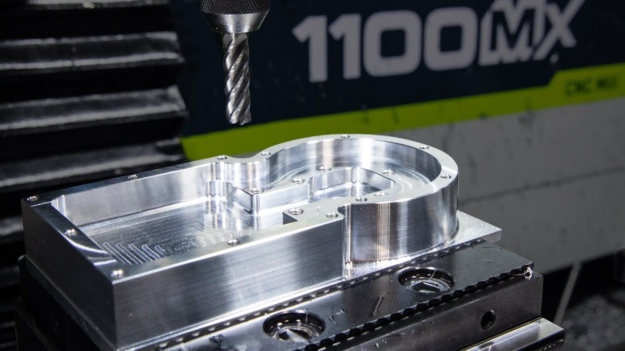 CNC Machining the TITAN-26M on the TORMACH 1100MX - YouTube