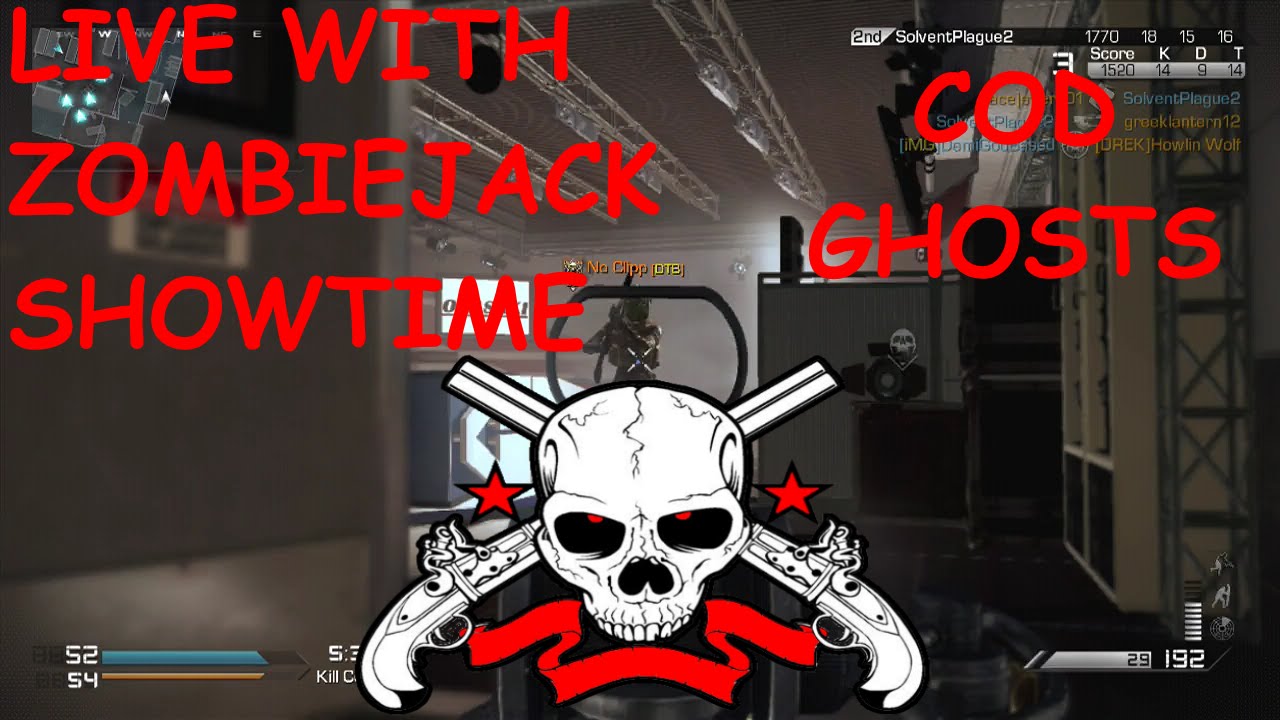 Live With zombiejack Showtime " Awesome map " COD Ghosts - YouTube