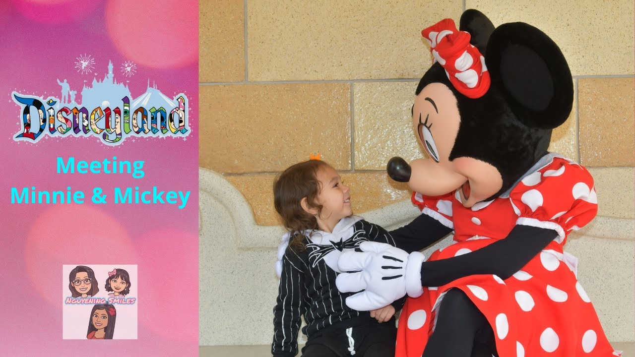 Baby Alex meeting Minnie & Mickey for the first times! | Nguyening ...