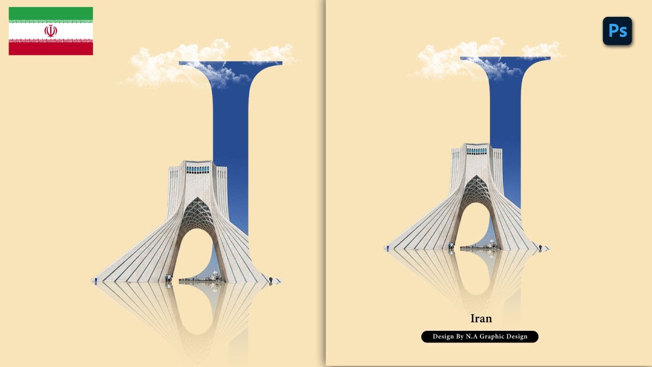 Easy Photoshop Text Effect Trick - Photoshop Tutorial - YouTube