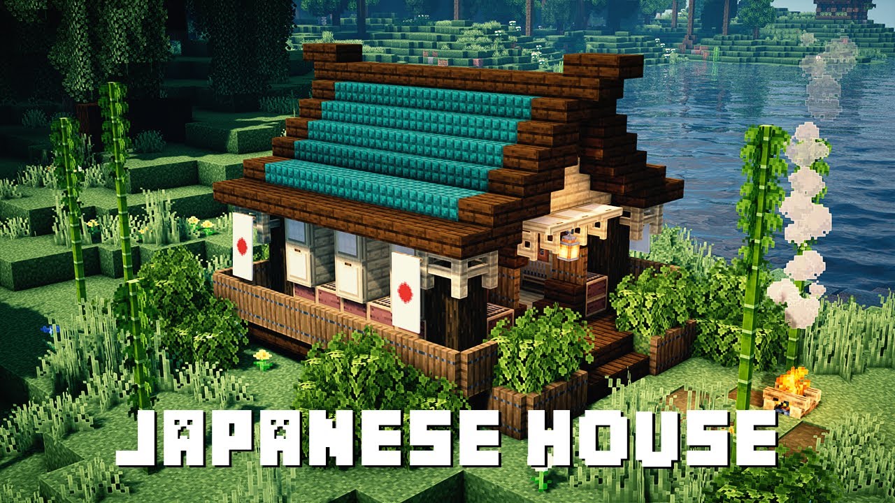Minecraft: How To Build a Japanese House - Easy Tutorial - YouTube