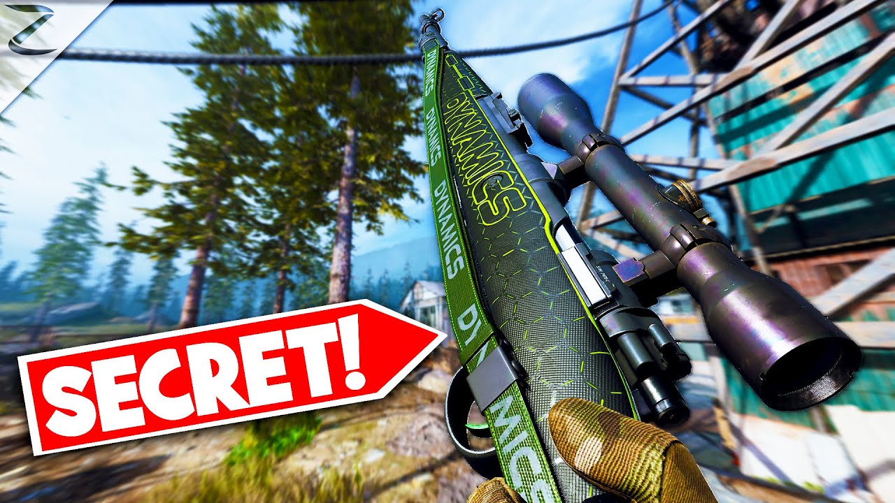 How To Get SECRET KAR98K BLUEPRINT in Warzone (FLUID DYNAMICS VARIANT ...