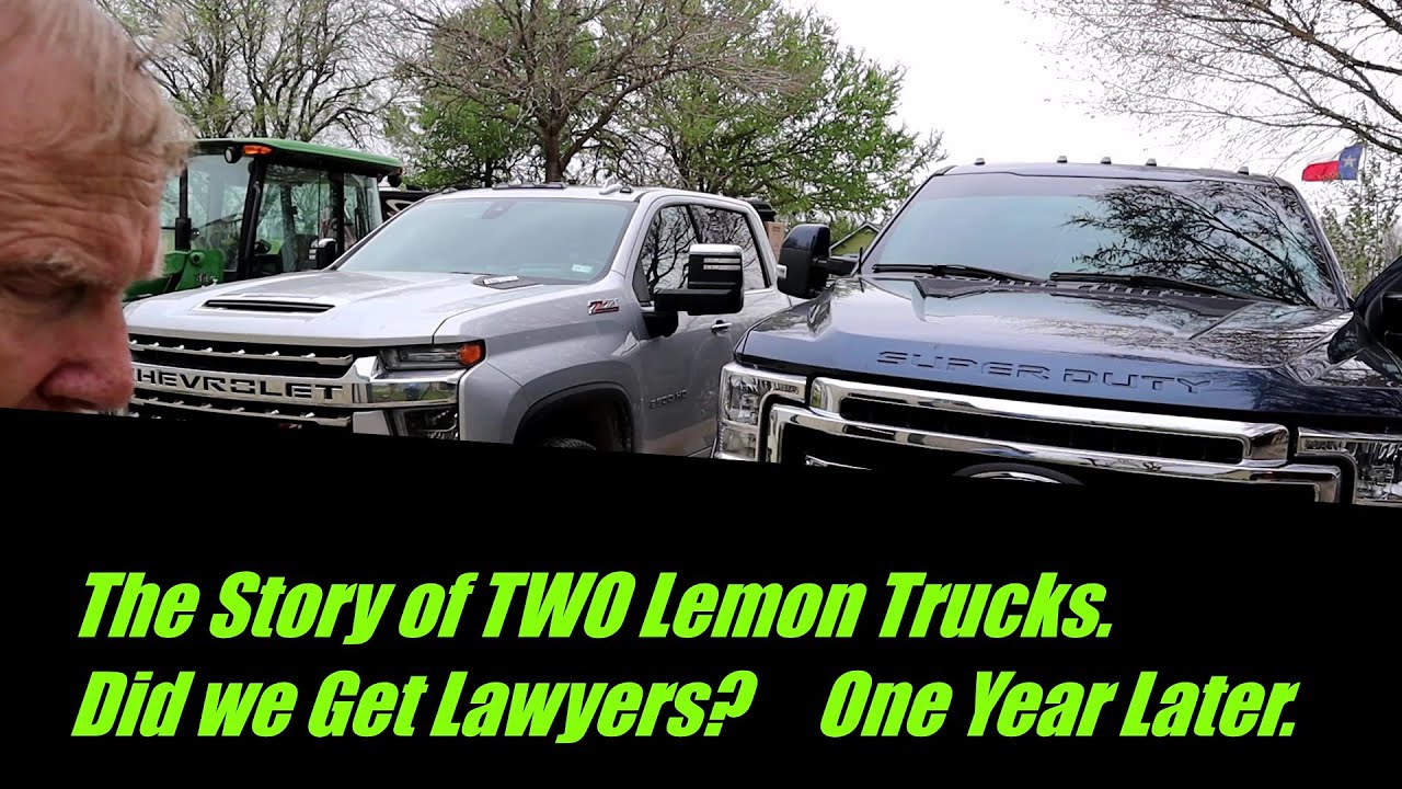 Story of Two 2020 GM Lemon Trucks : One Year Later, What We Did! - YouTube