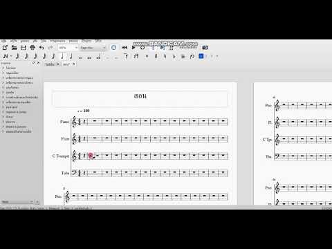 สอนใช้โปรแกรม MuseScore 2 ep1 - YouTube