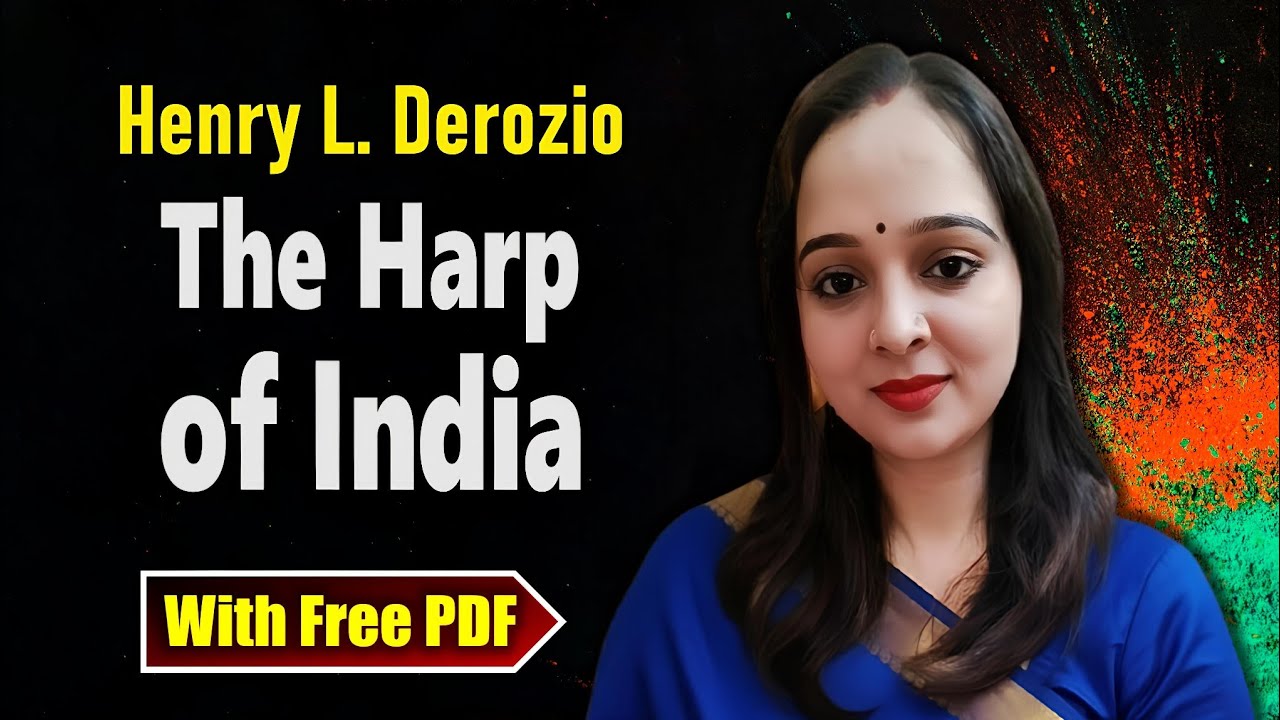 The Harp of India by henry derozio | The Harp of India | Henry Louis ...