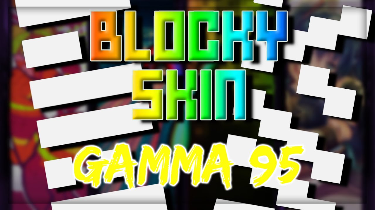 osu!mania | GAMMA DAN S RANK WITH BLOCK SKIN - YouTube