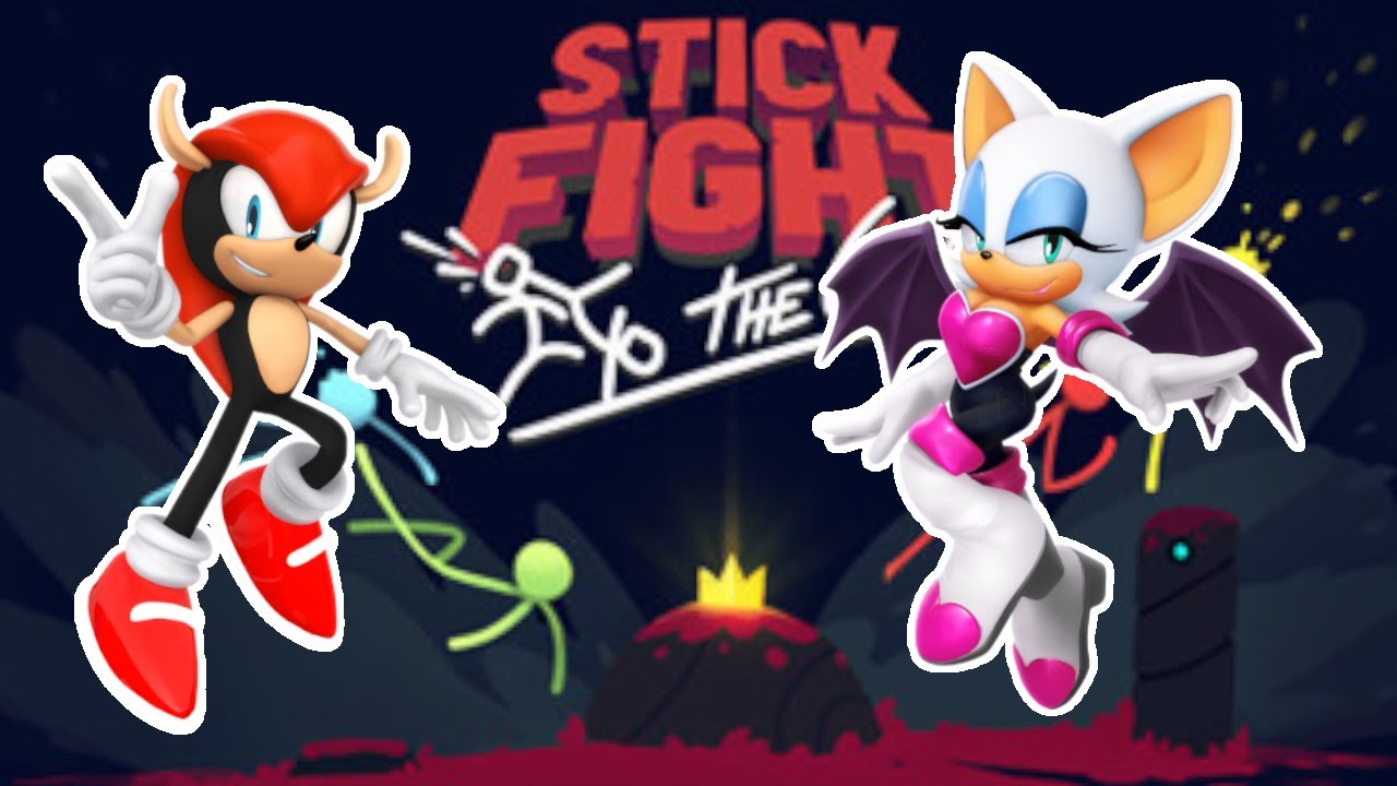 Mighty Vs Rouge in Stick Fight! - YouTube