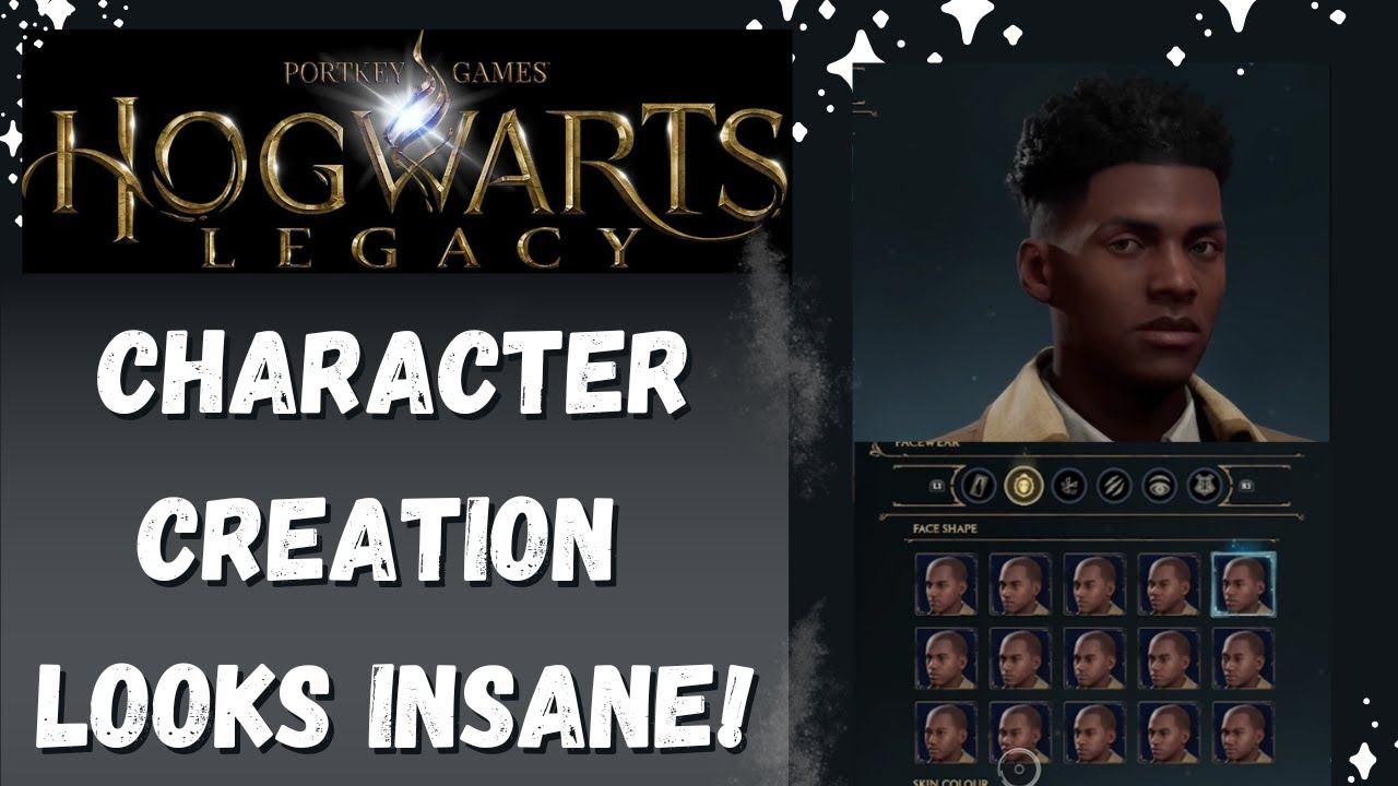 *New* Character Creation Reveals! Full Commentary. Hogwarts Legacy ...