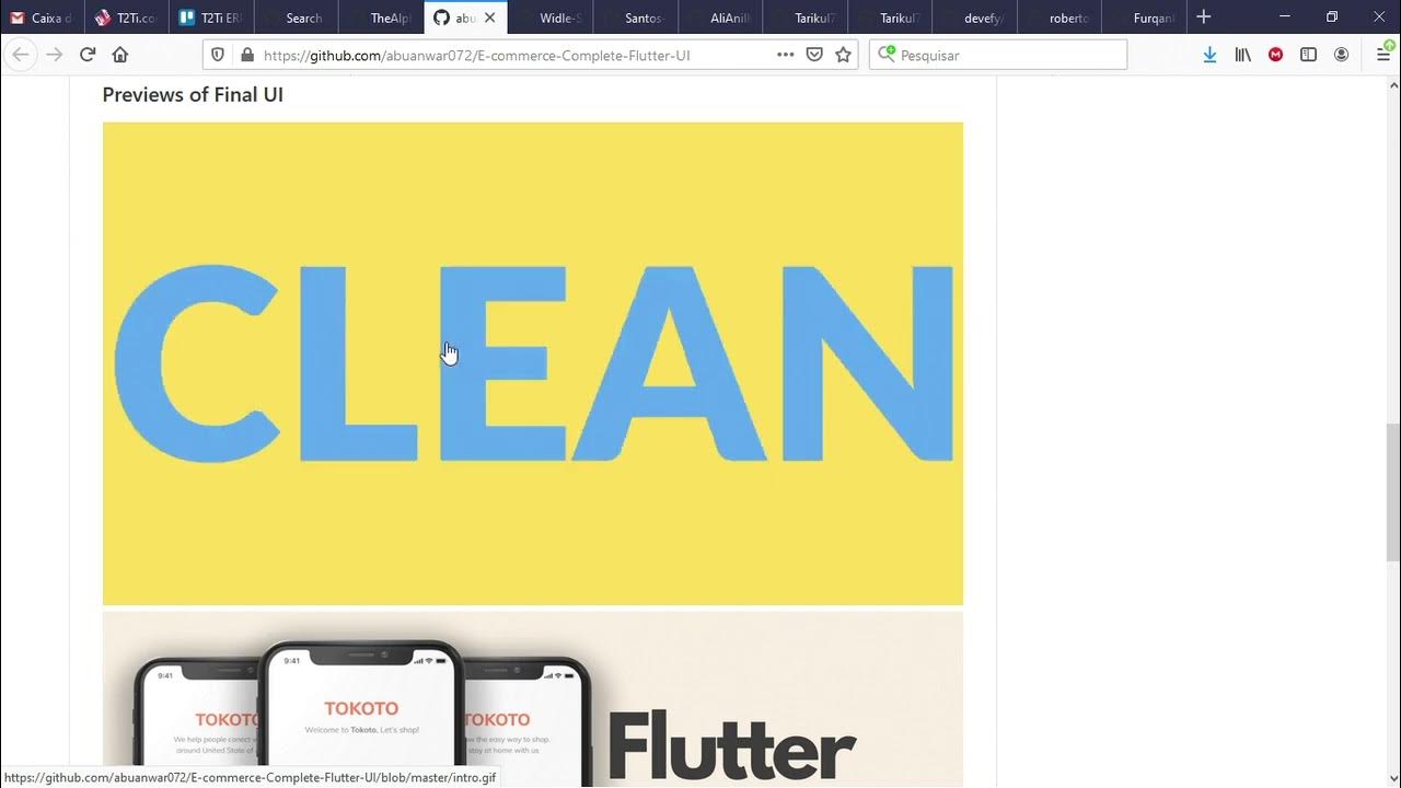 Fenix - Flutter - Loja Virtual - Buscando um Template - YouTube