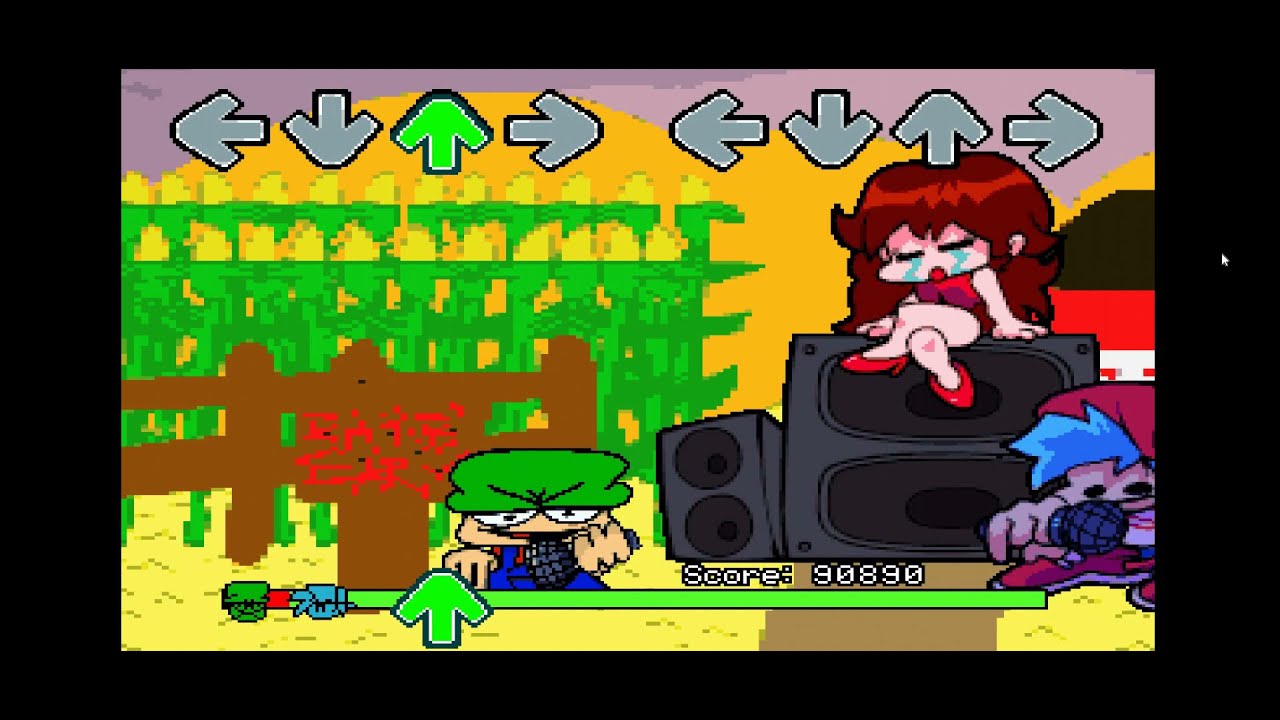 novo mod de fnf para ps1 vs dave e bambi psx - YouTube