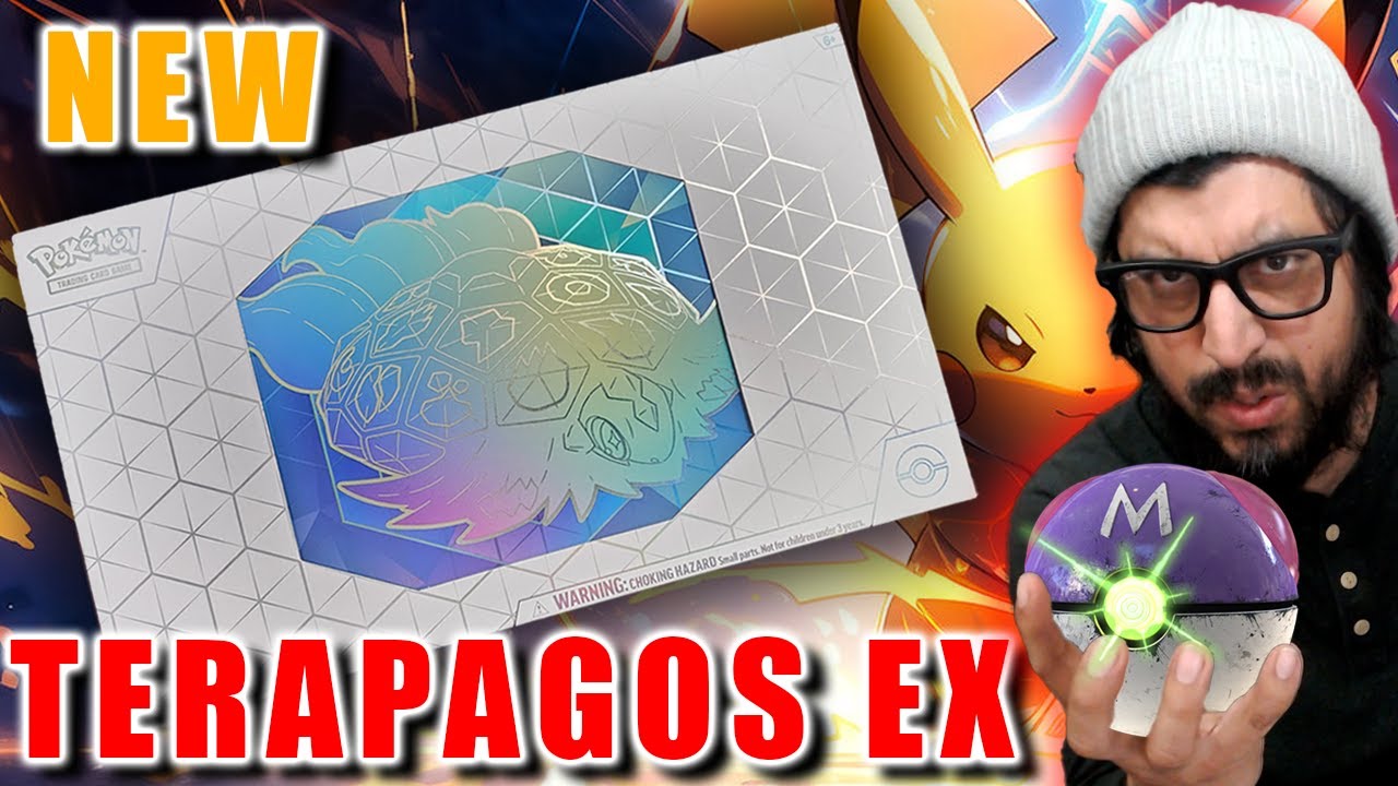 New Pokémon TCG: Terapagos ex Ultra-Premium Collection - YouTube