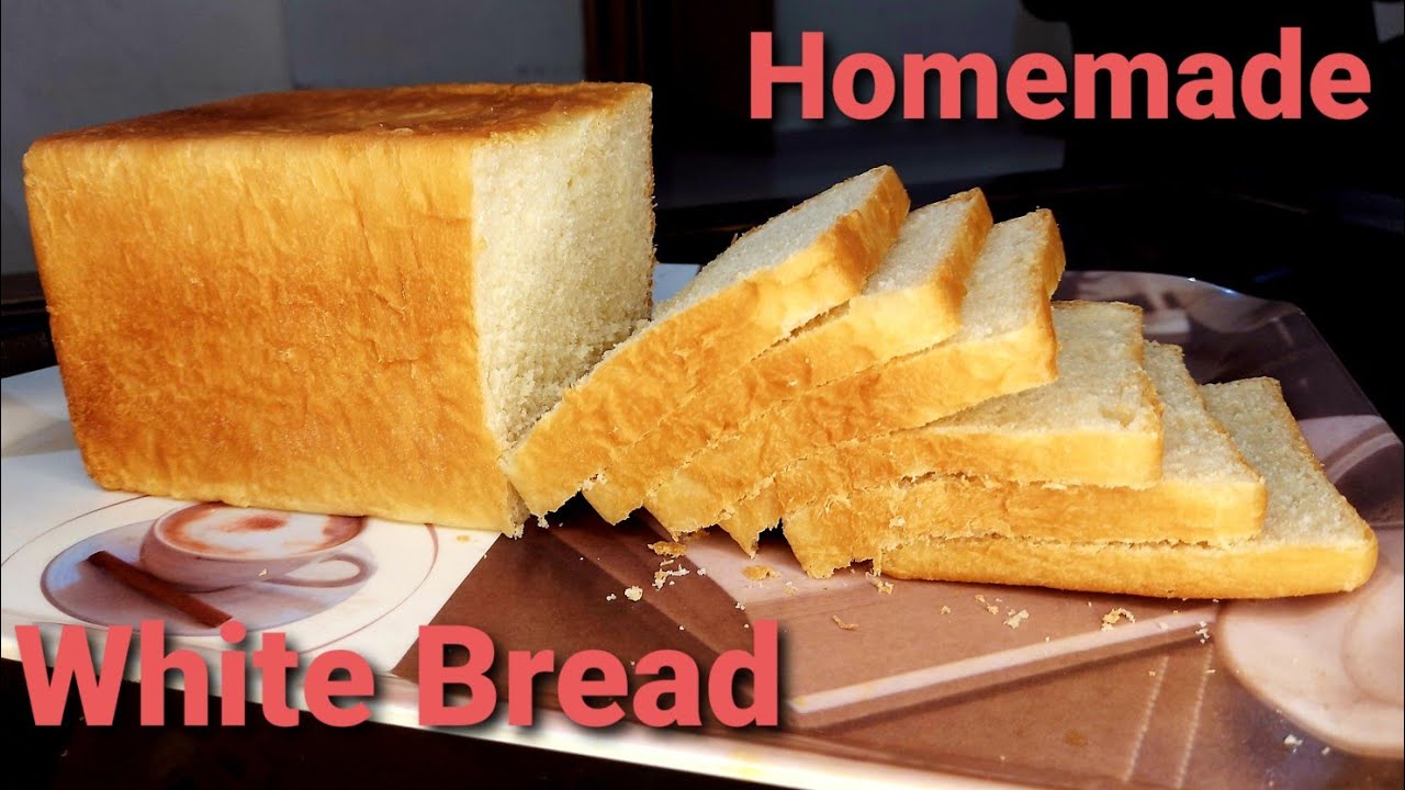 Home made white Bread (ब्रेड) / Egg less / Double Roti / Bread Loof/in ...