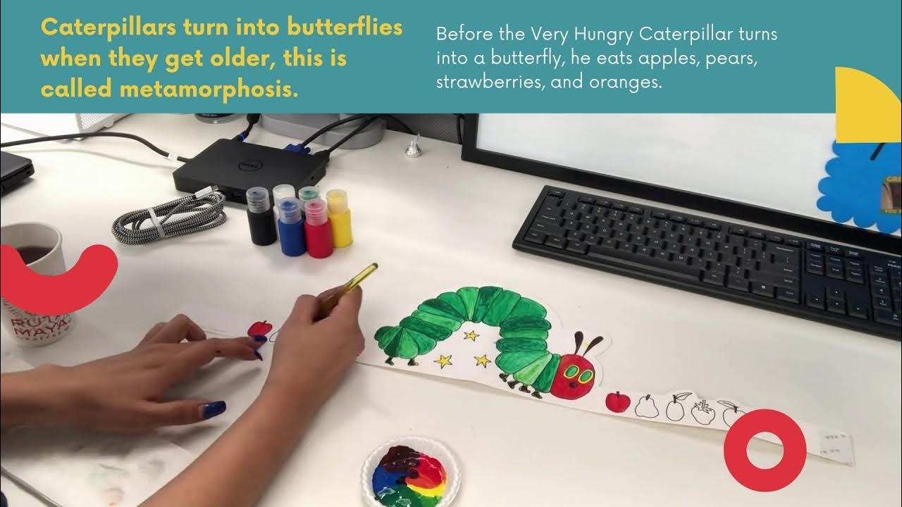 Very Hungry Caterpillar Headband - YouTube