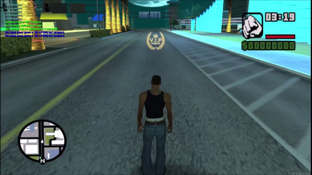 Advanced VIP System for MTA: San Andreas - YouTube