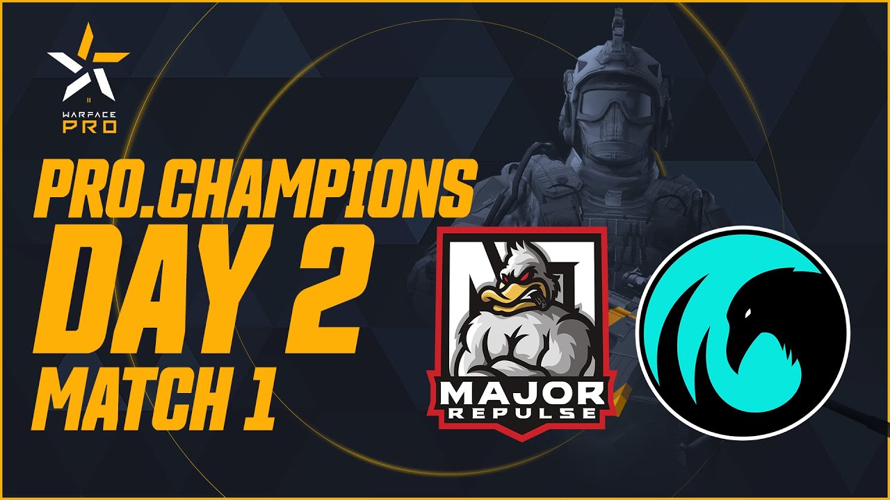 [Matches] Турнир Warface PRO.Champions. Day 2. Major.Repulse vs CrowCrowd.AG - YouTube