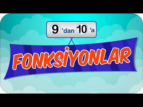 Fonksiyonlar | 9'dan 10'a Hazırlık Kampı ✍🏻