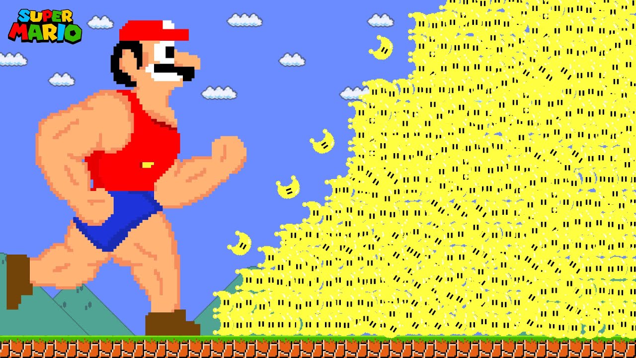 Super Mario Bros., but Mario has Moon - YouTube