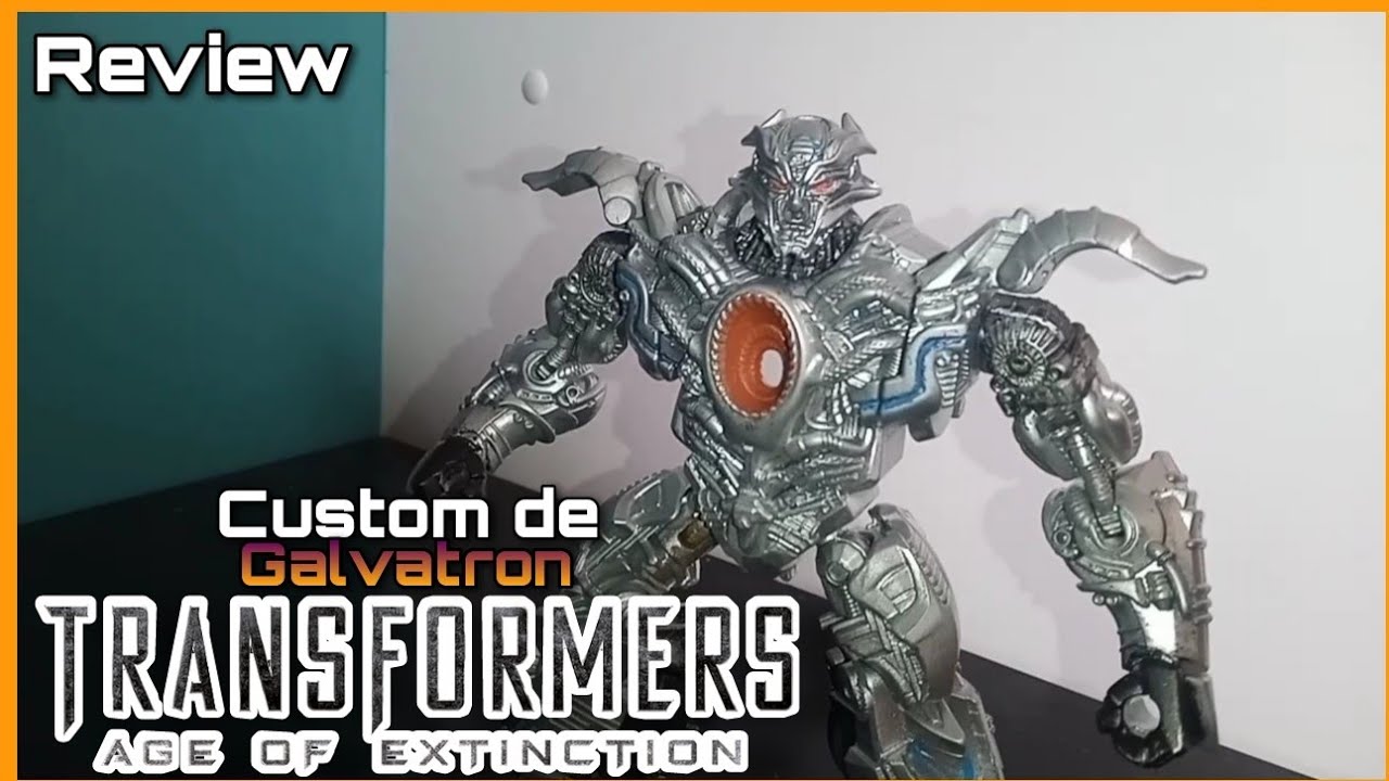 Review Galvatron de Transformers AOE / Custom - YouTube