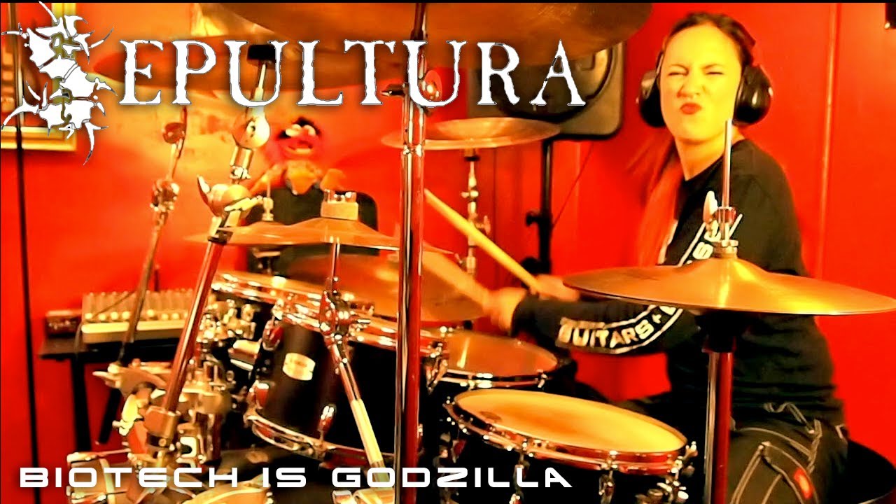 Sepultura "Biotech Is Godzilla" Drum Cover - YouTube